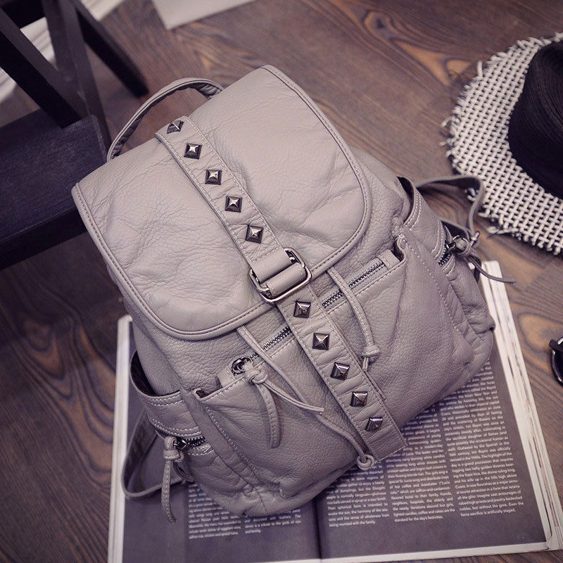 Women Lady Fashion Clinch Backpack Rucksack Satchel Shoulder Bag on Luulla