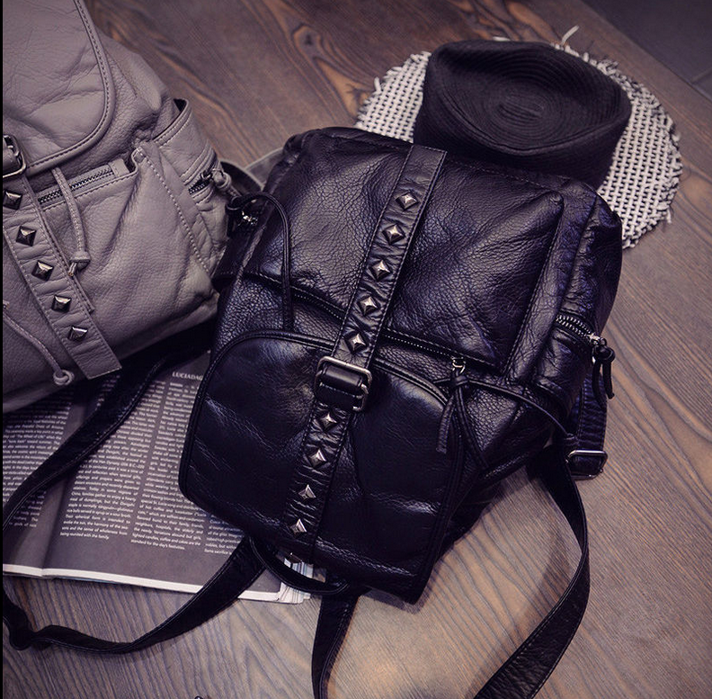 Women Lady Fashion Clinch Backpack Rucksack Satchel Shoulder Bag on Luulla